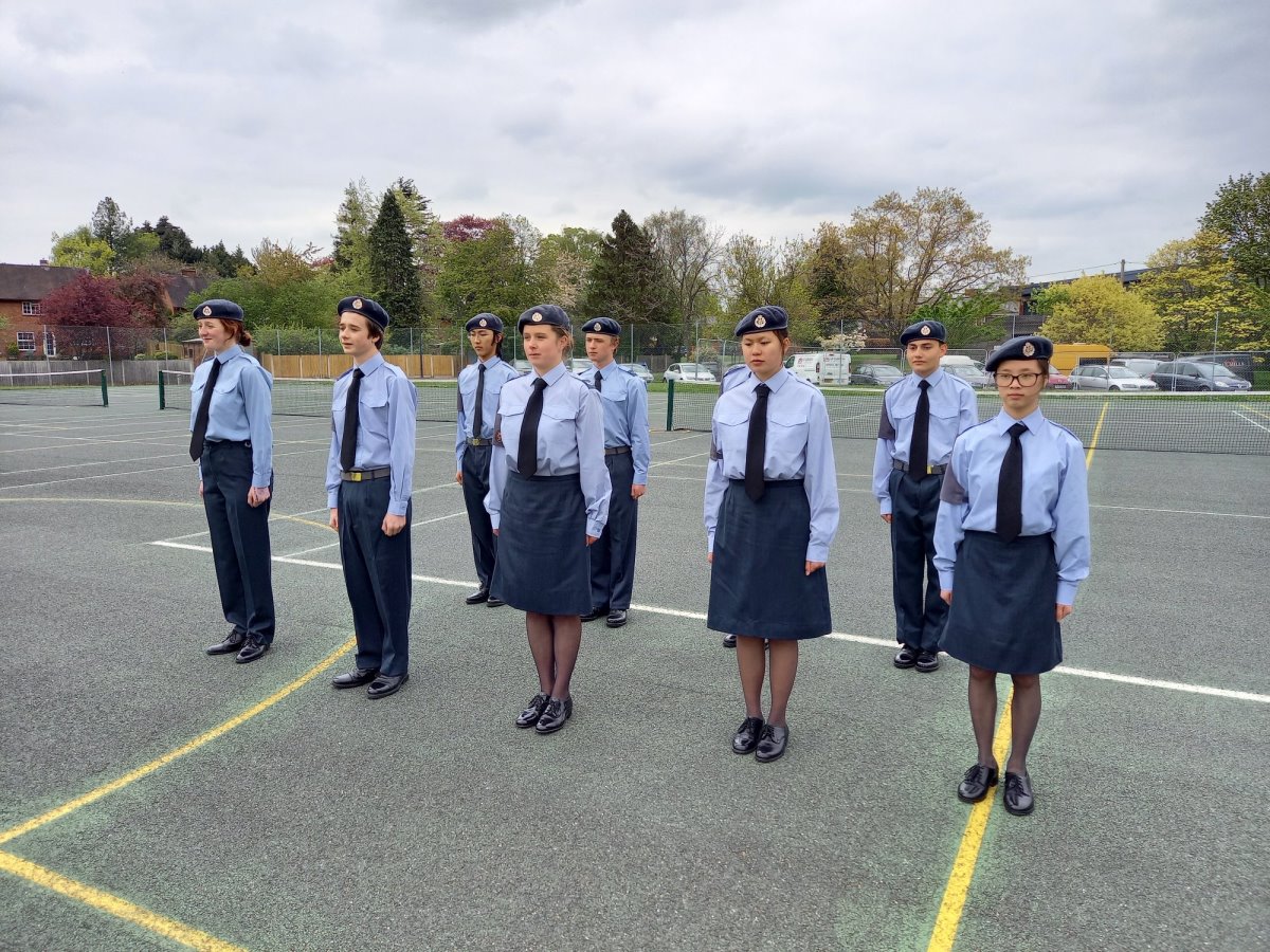 RAF Section success in regional competition | News | Shrewsbury School