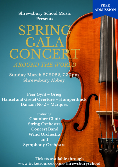 Spring Gala Concert – Around the World at Shrewsbury Abbey | News ...