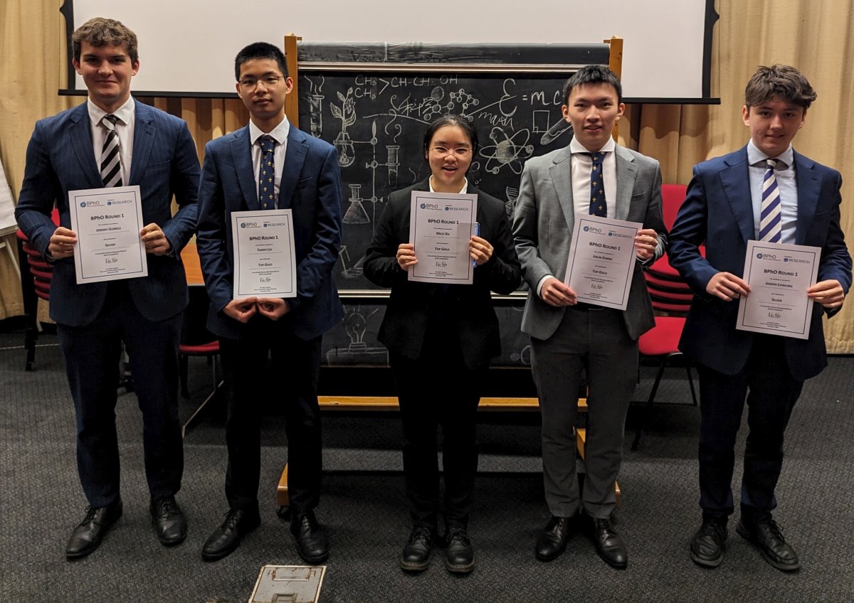 Best ever results in British Physics Olympiad | News | Shrewsbury School