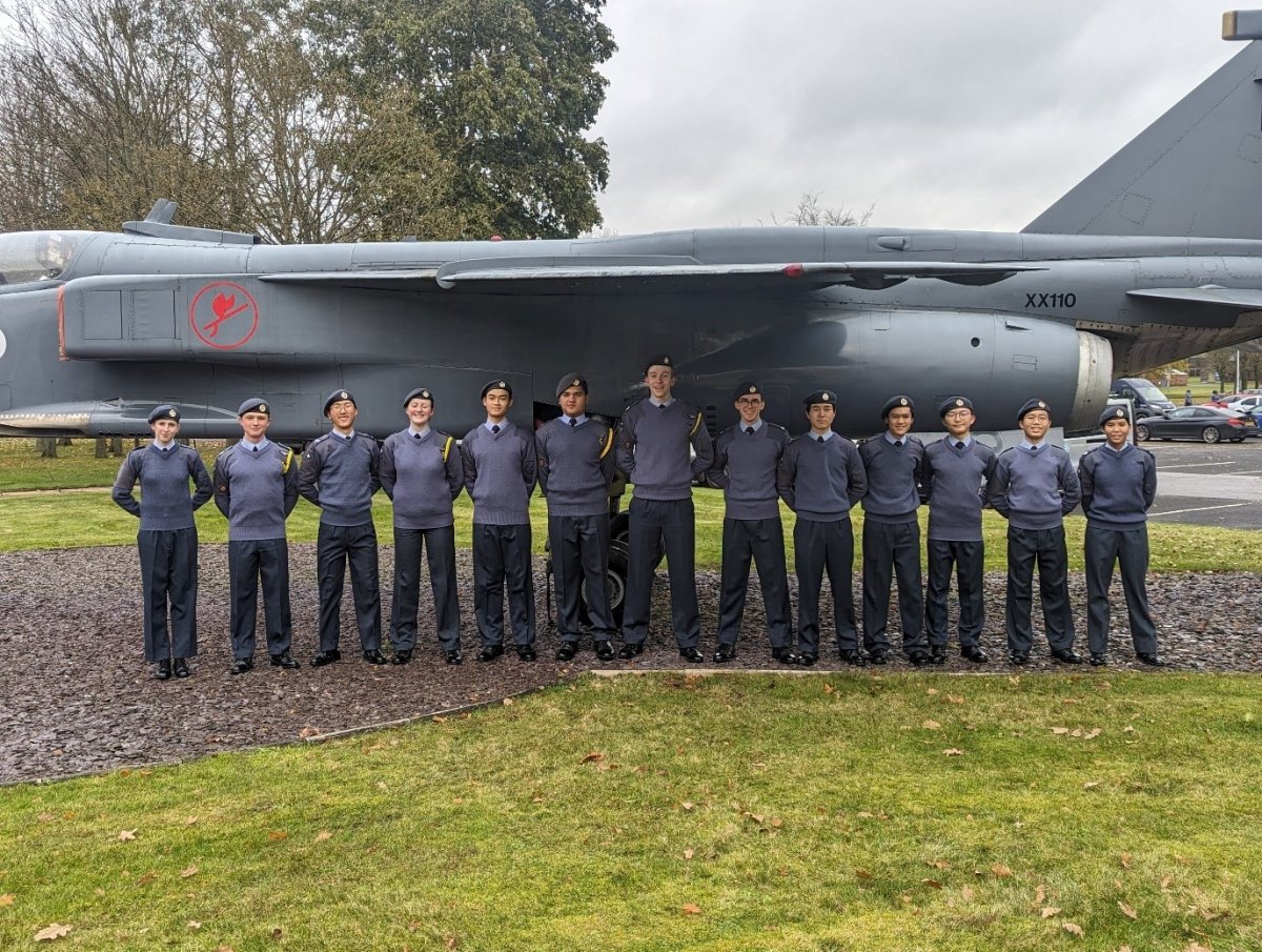 RAF Section Enter Royal Air Squadron Trophy | News | Shrewsbury School